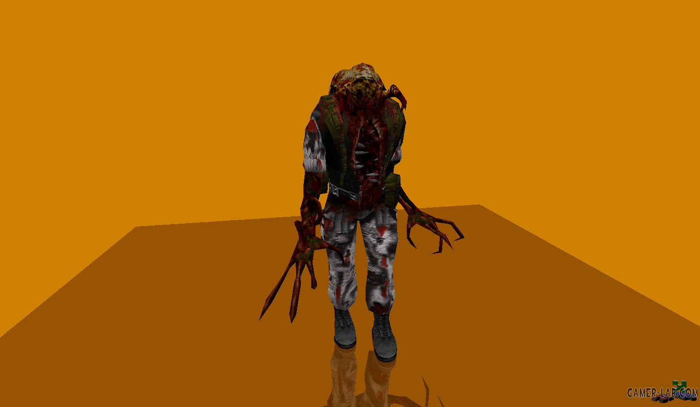 Old Style Zombie Soldier Наземные монстры НПС монстры Склад
