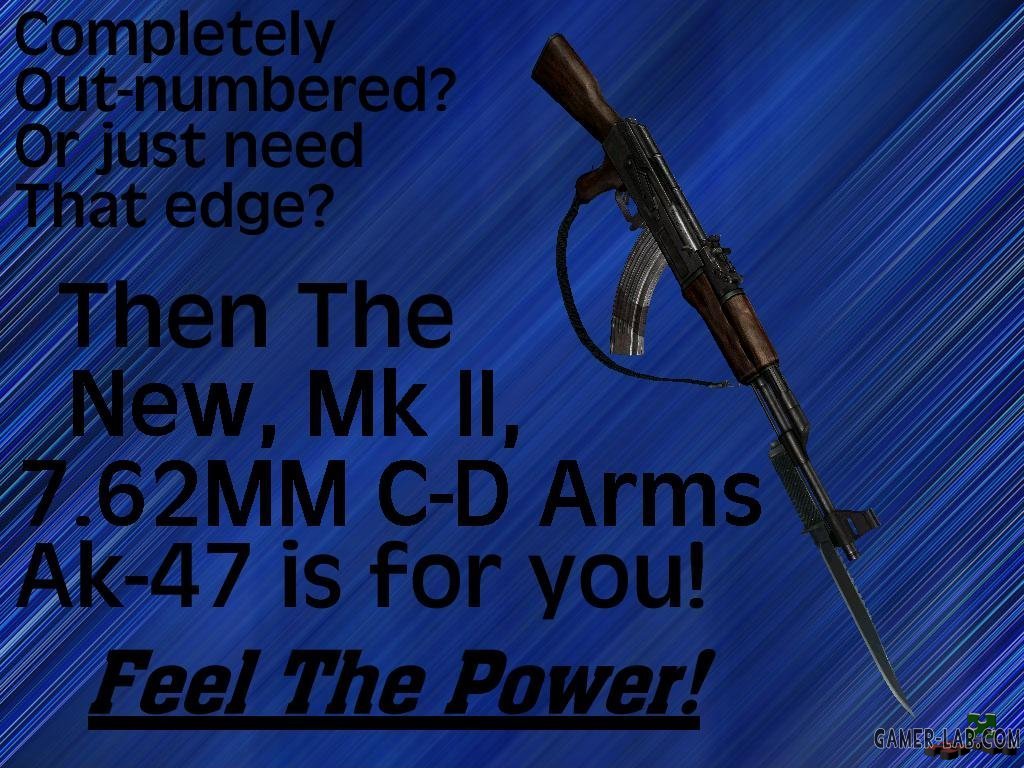 C-D Arms AK-47 MK II 7.62MM - AK47 - Counter-Strike: Condition Zero ...
