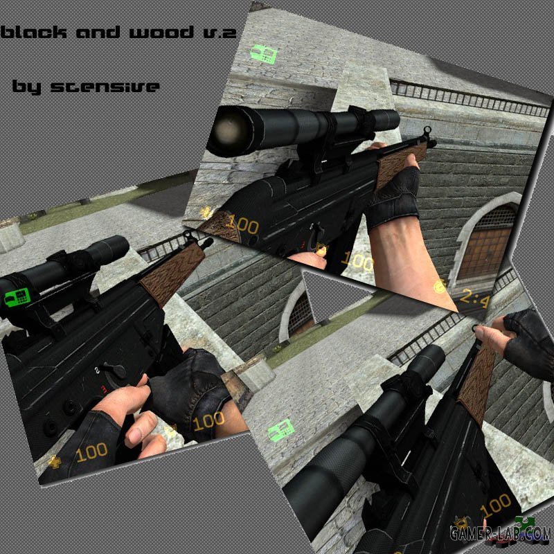 Back And Wood - G3SG1 - Counter-Strike: Source - Weapon models - Source ...