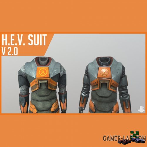 HEV Suit v2.0 - Hands - Half-Life 2 - Weapon models - Source Warehouse (HL2) - HD version