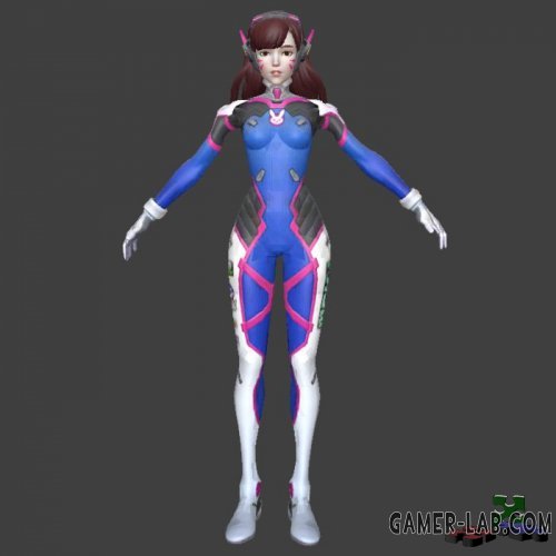 D.Va - Miscellaneous - Counter Strike: Source - Player models - Source ...