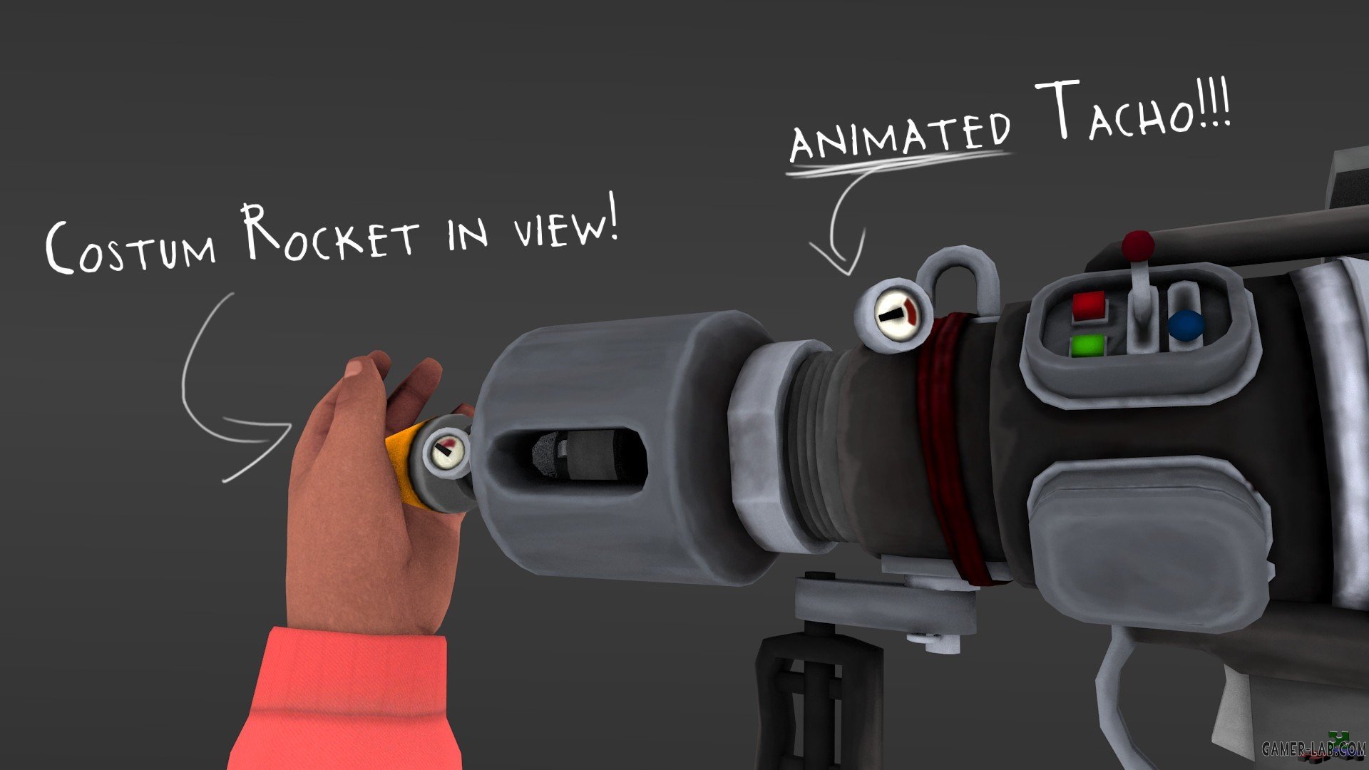 Steamlauncher.exe V.2 - Rocket Launcher - Team Fortress 2 - Weapon ...
