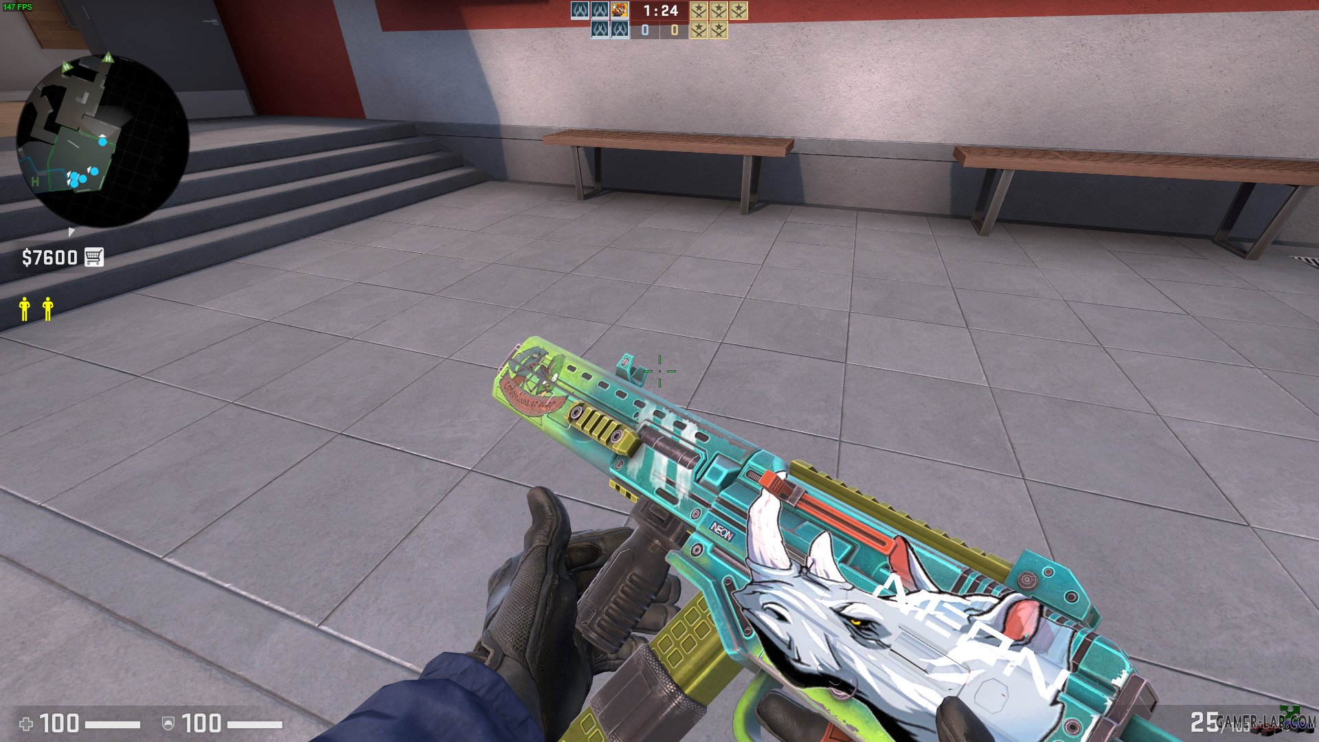 NEON DECAL RNG - UMP-45 - Counter-Strike: Global Offensive - Модели ...