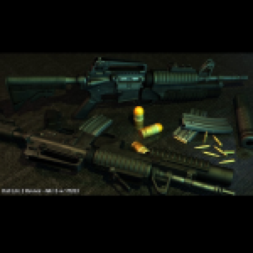 AR2 - Half-Life 2 - Weapon models - Source warehouse (HL2) - Pulse Rifle