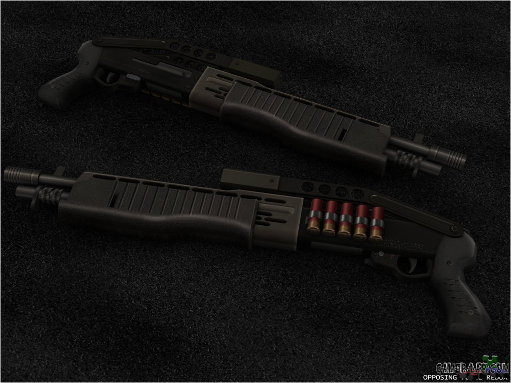 SPAS-12 Police - Shotgun - Half-Life 2 - Weapon models - Source ...