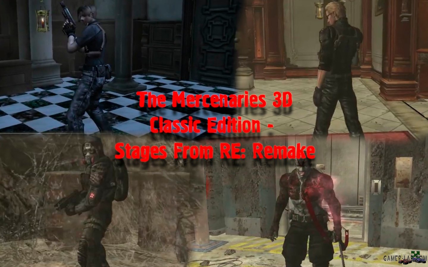 The Mercenaries 3D Classic Edition - Stages From RE: Remake - Other Modifications - Resident ...