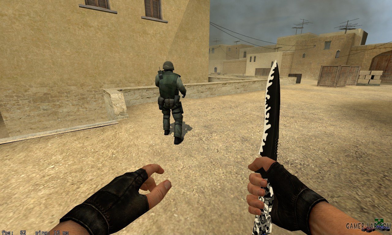 Arctic_Camo_Knife_V2 - Knife - Counter-Strike: Source - Weapon models ...