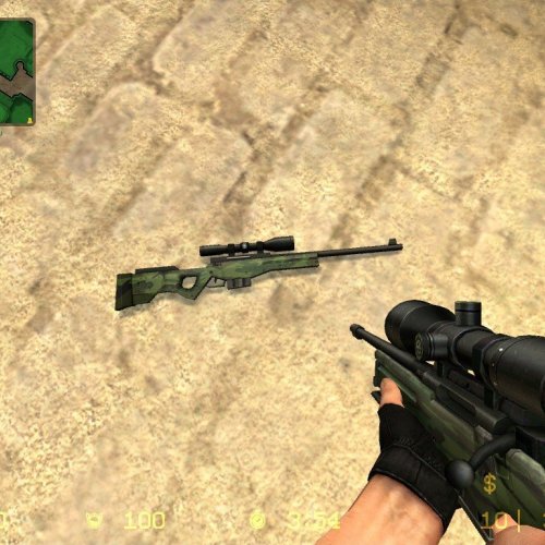Default AWP Woodland Camo - AWP - Counter-Strike: Source - Модели ...