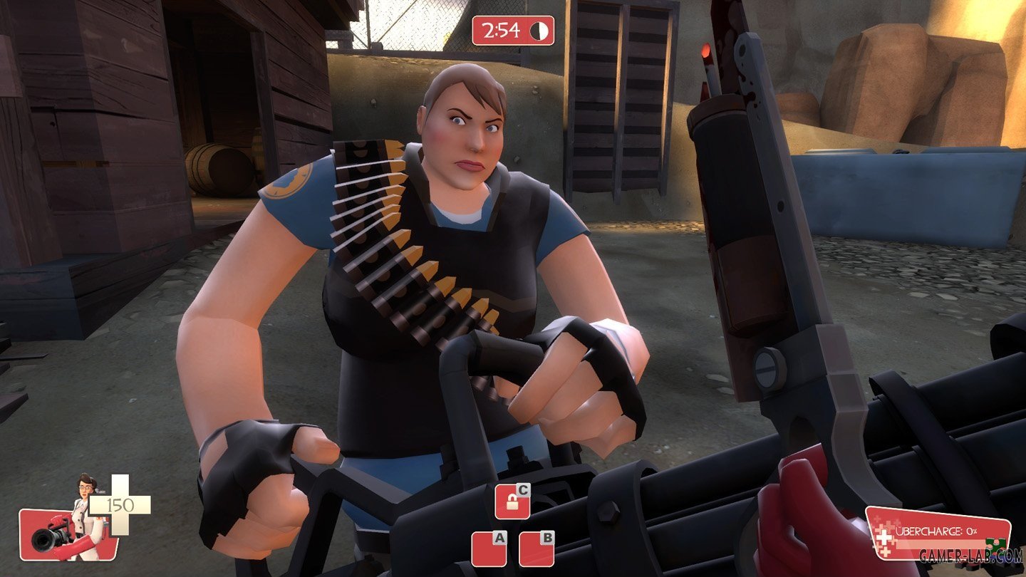 Female Heavy - Heavy - Team Fortress 2 - Player models - Source ...