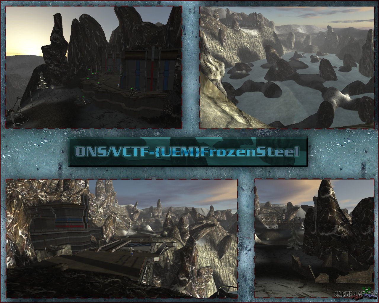 ONS-VCTF-{UEM}-FrozenSteel - Map Packs - Maps - UT2004 Warehouse ...