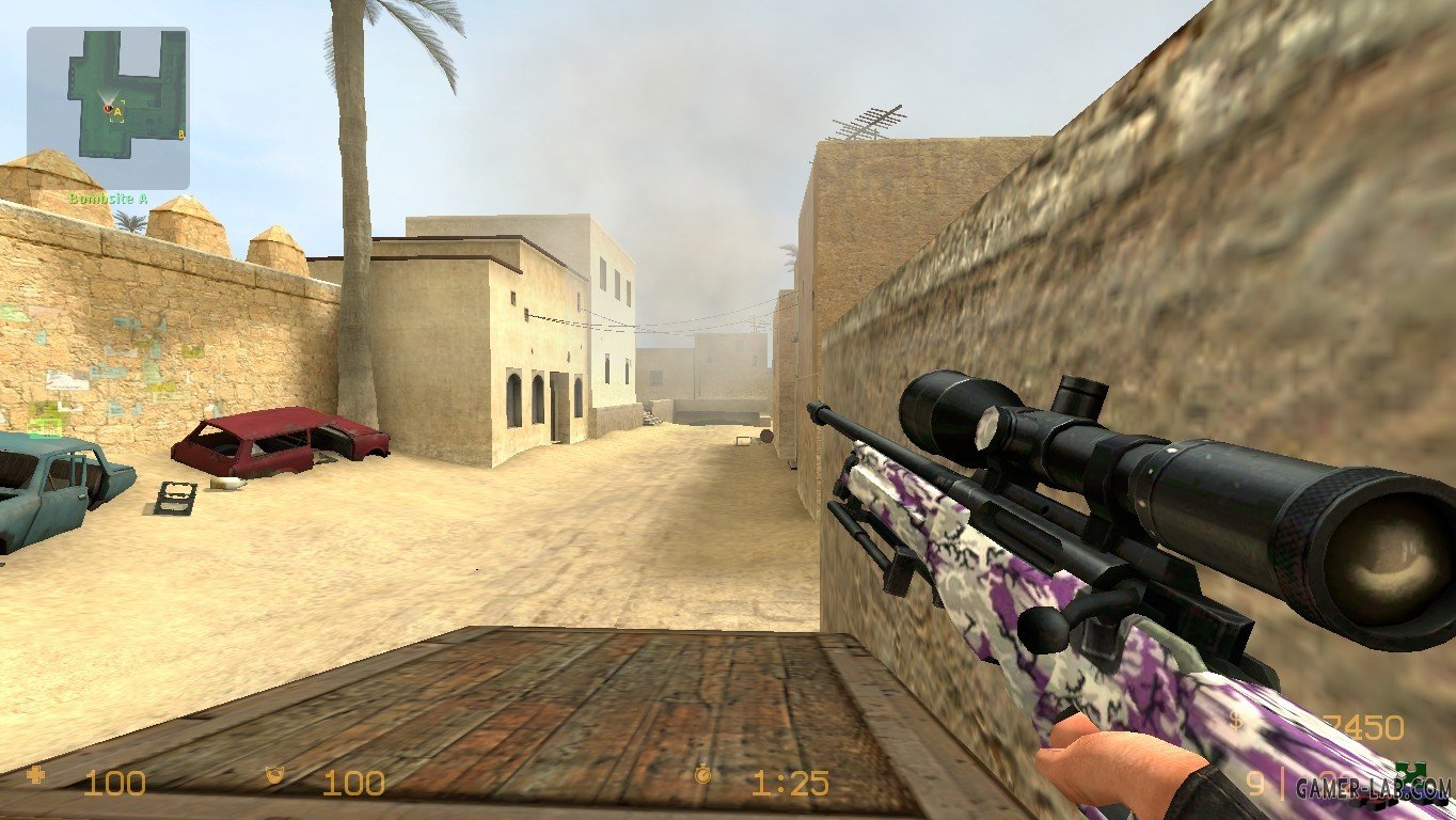 Purple AWP Camo - AWP - Counter-Strike: Source - Модели оружия - Склад ...
