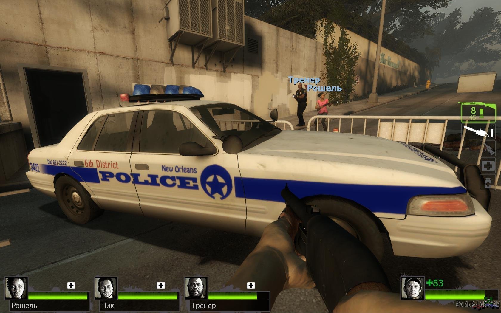 New_Orleans_Police_Car - Vehicles - Left 4 Dead 2 - Модели оружия ...
