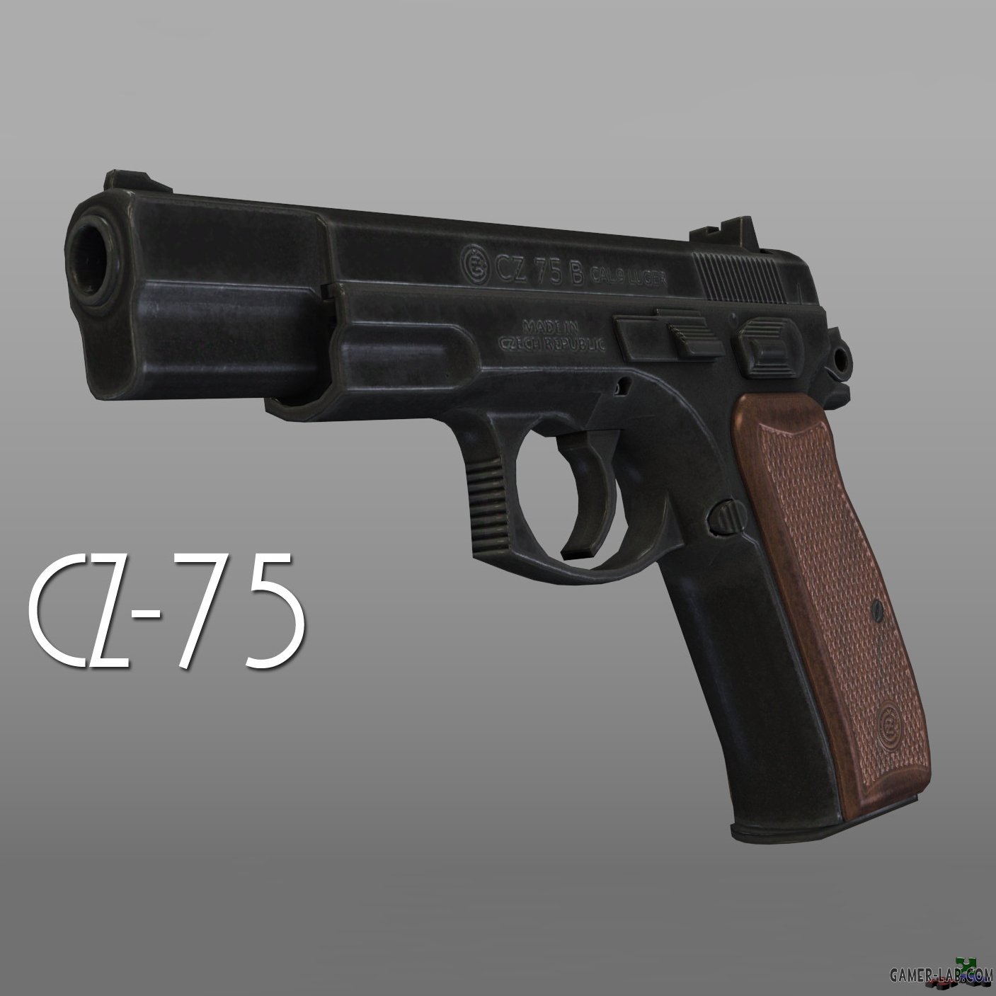 CZ-75 - Pistol - Half-Life 2 - Weapon models - Source warehouse (HL2 ...