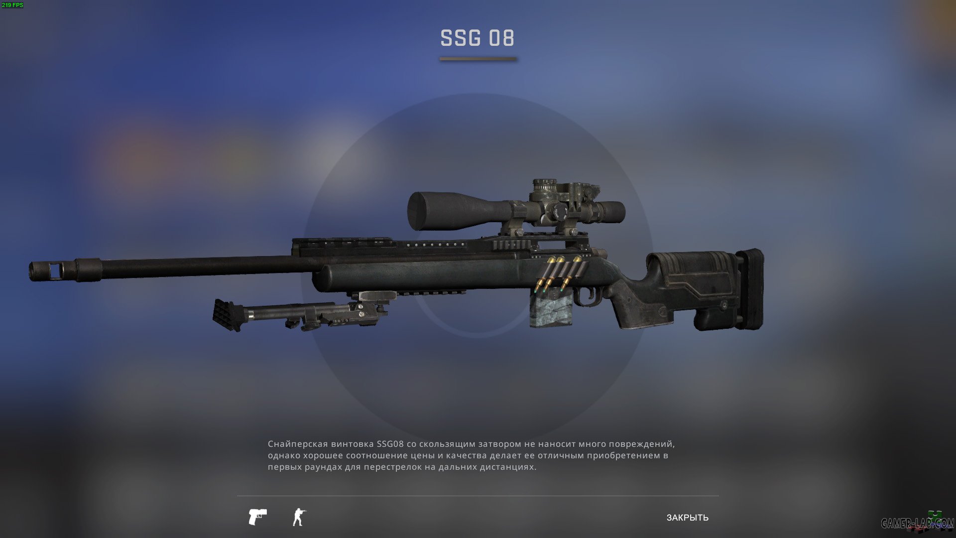 USR - SSG 08 - Counter-Strike: Global Offensive - Weapon models ...