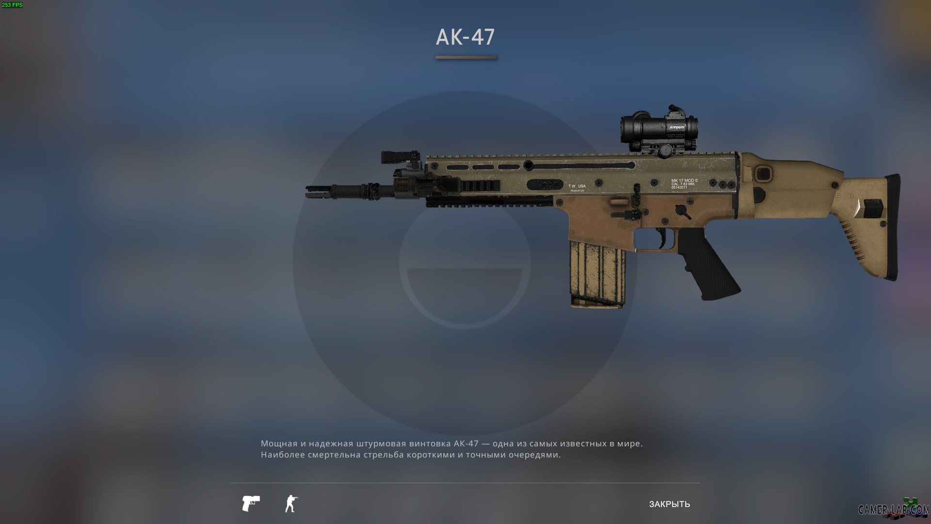 MK17 CQC - AK-47 - Counter-Strike: Global Offensive - Weapon models ...