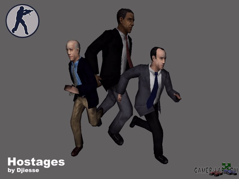 Hostage_pack_djesse - Hostages - Counter-Strike 1.6 - Player models ...