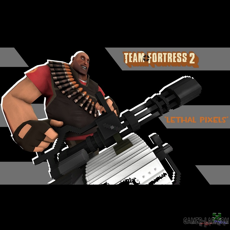 Lethal Pixels (8-Bit Minigun) - Minigun - Team Fortress 2 - Модели ...