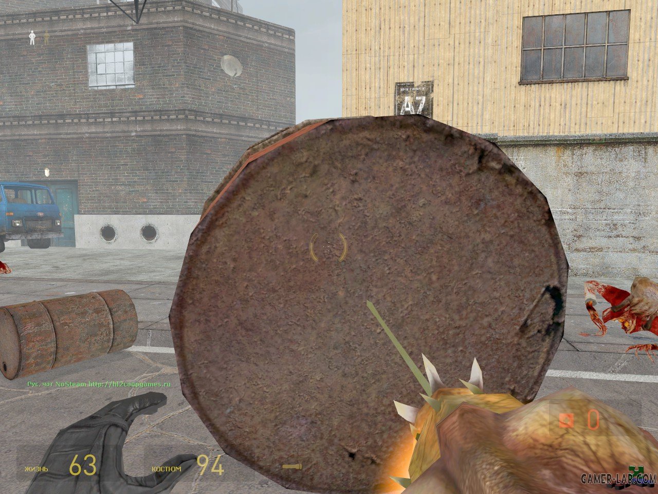 Barnacle For Gravity Gun - Gravity Gun - Half-Life 2 - Weapon models ...