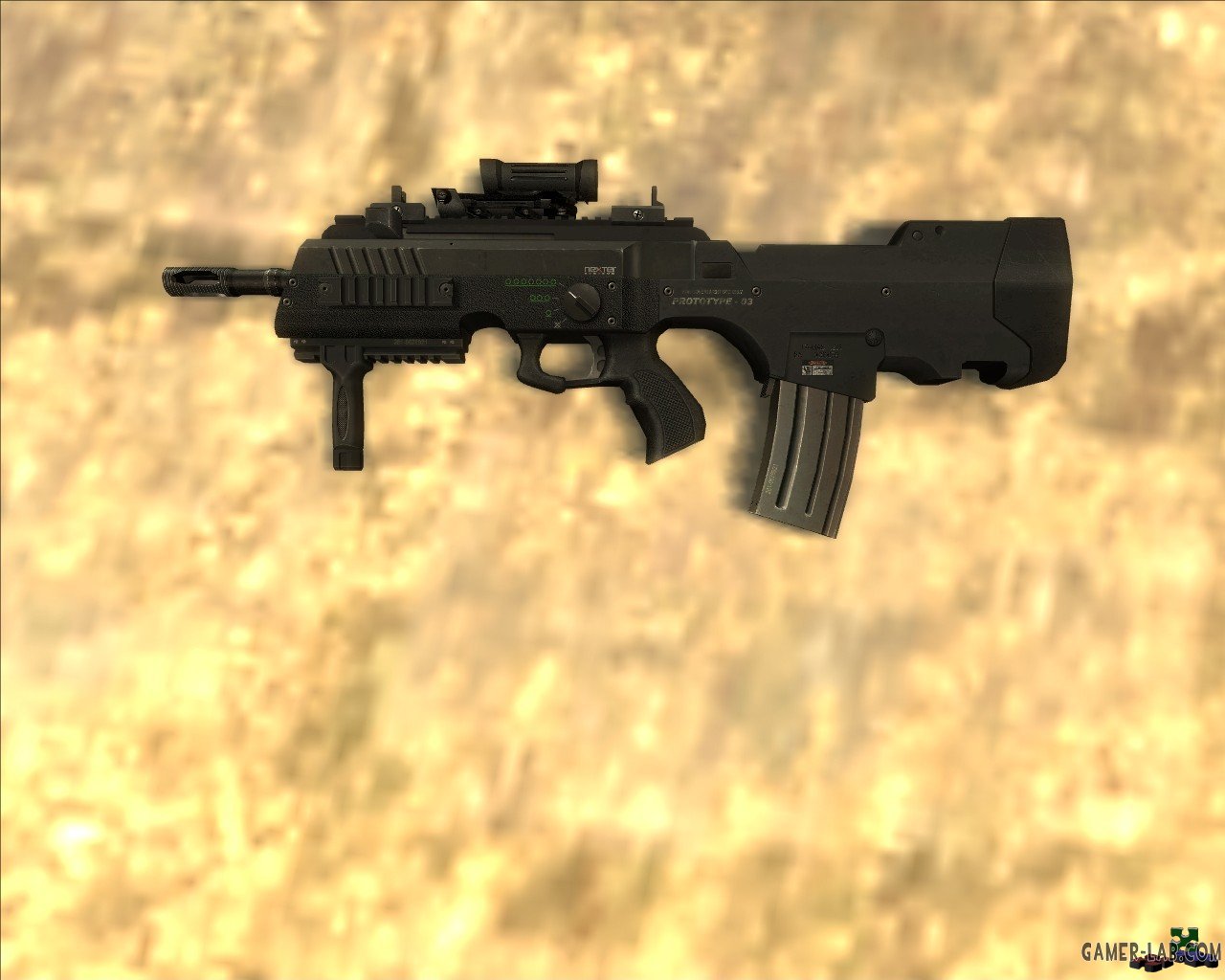 Prototype 4 Assault Rifle - Famas - Counter-Strike: Source - Weapon ...