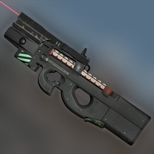 X-90 - P90 - Counter-Strike: Global Offensive - Weapon models - Source ...