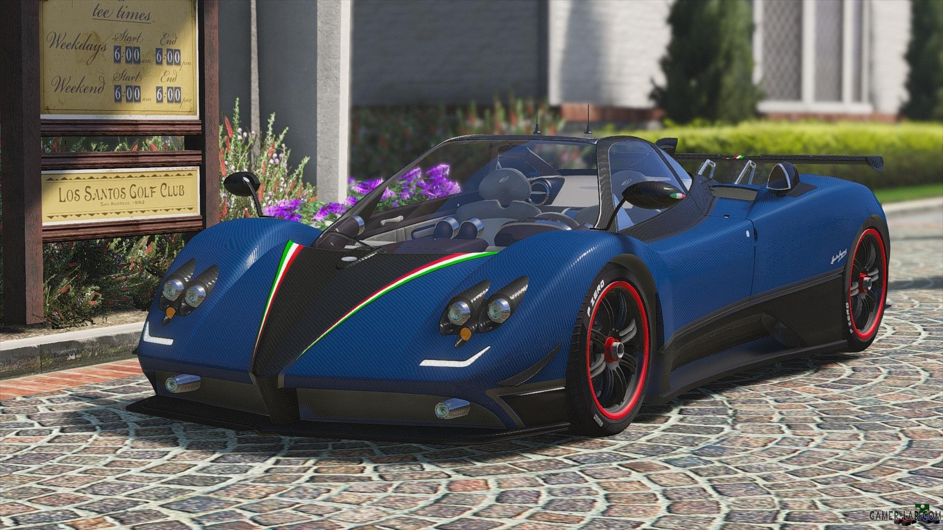 Pagani Zonda Tricolore (2010) - Vehicles - Models - Grand Theft Auto V ...