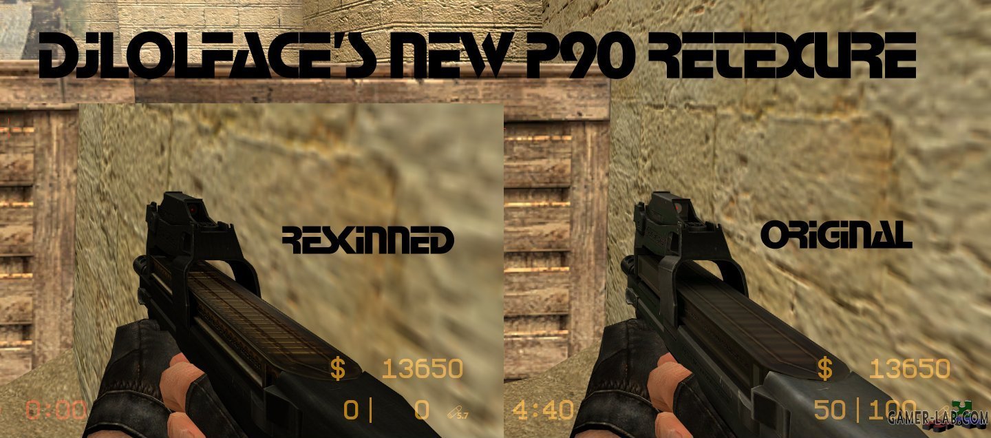 New looking p90 - P90 - Counter-Strike: Source - Weapon models - Source ...