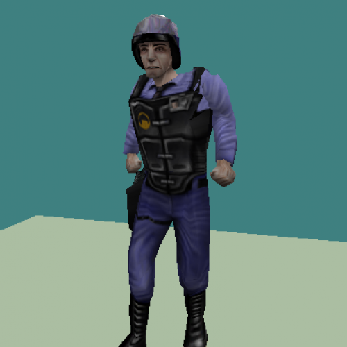 Beta Barney Animations - Military personnel - NPC, monsters - Goldsrc ...