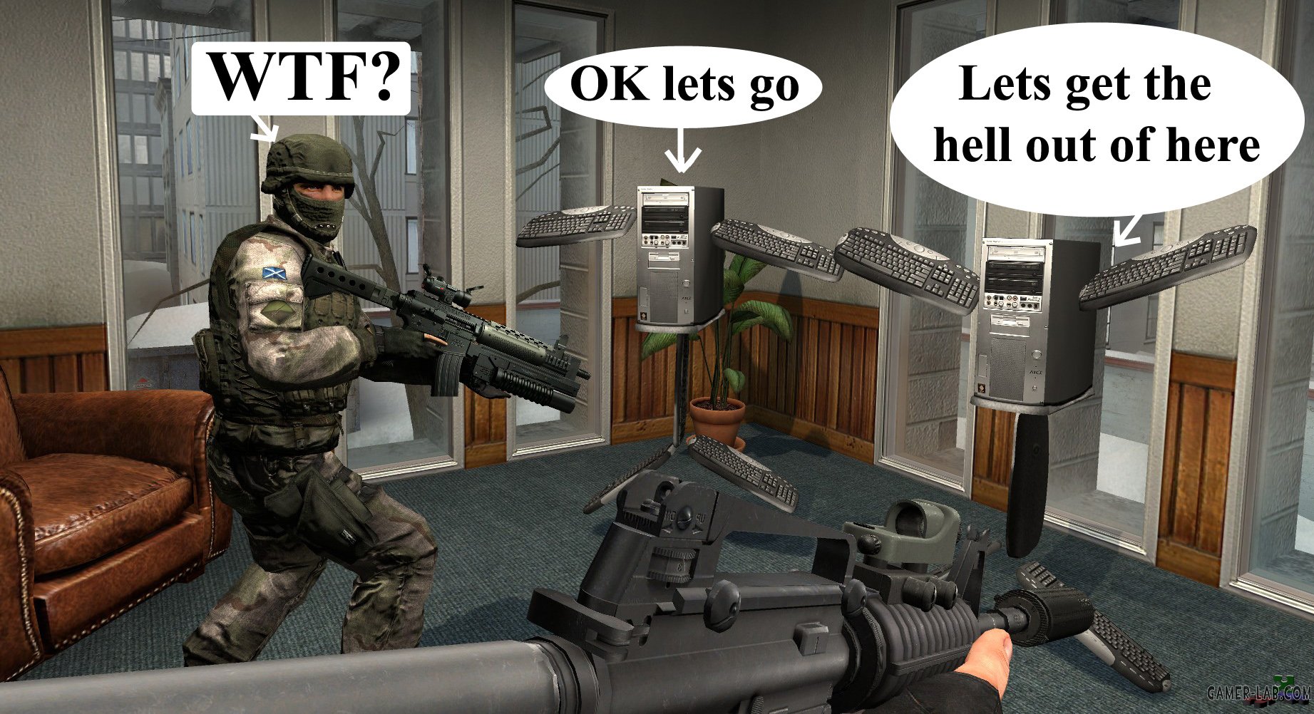 Computer Hostages - Hostages - Counter Strike: Source - Player models - Source Warehouse (HL2 ...