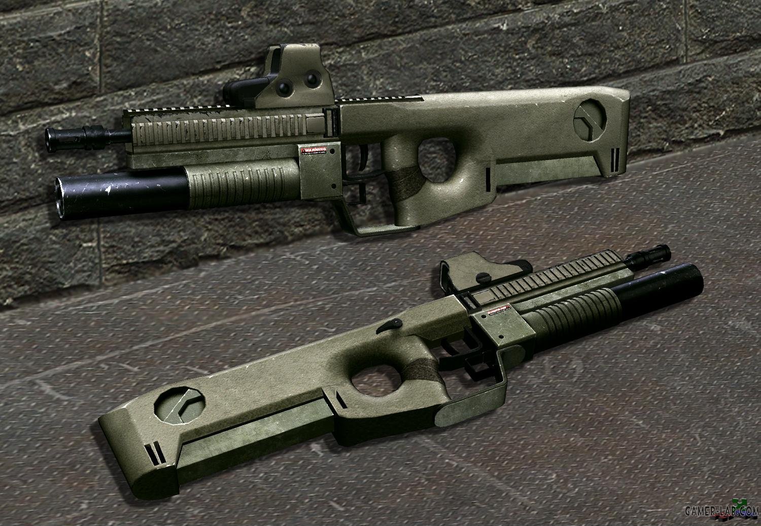 MRC - modular rifle caseless(P90) - P90 - Counter-Strike: Condition ...