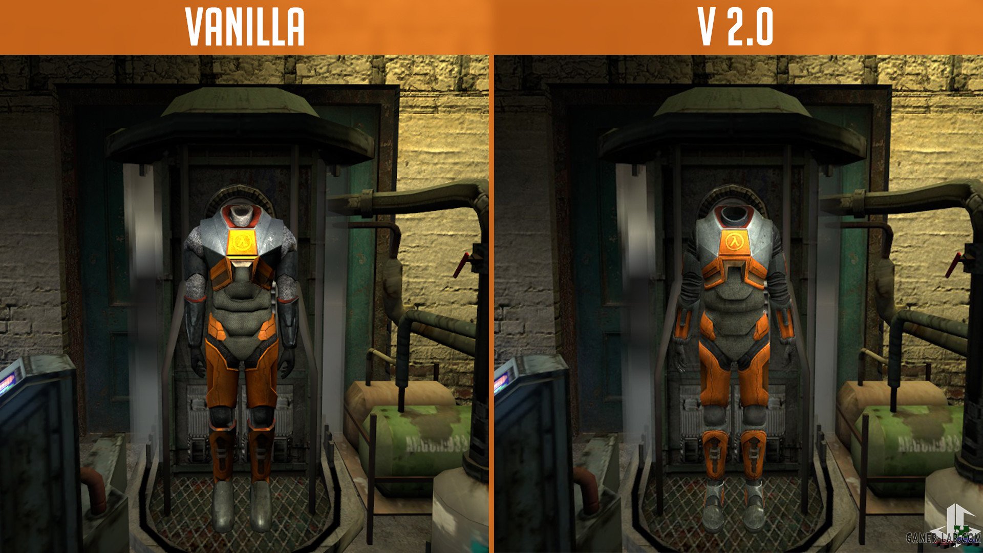 HEV Suit v2.0 - Hands - Half-Life 2 - Weapon models - Source Warehouse (HL2) - HD version