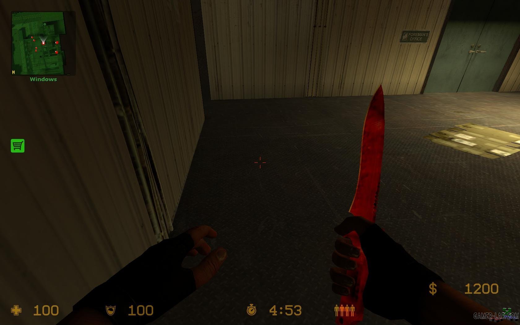 The Demon Blade Knife Counter Strike Source Weapon Models