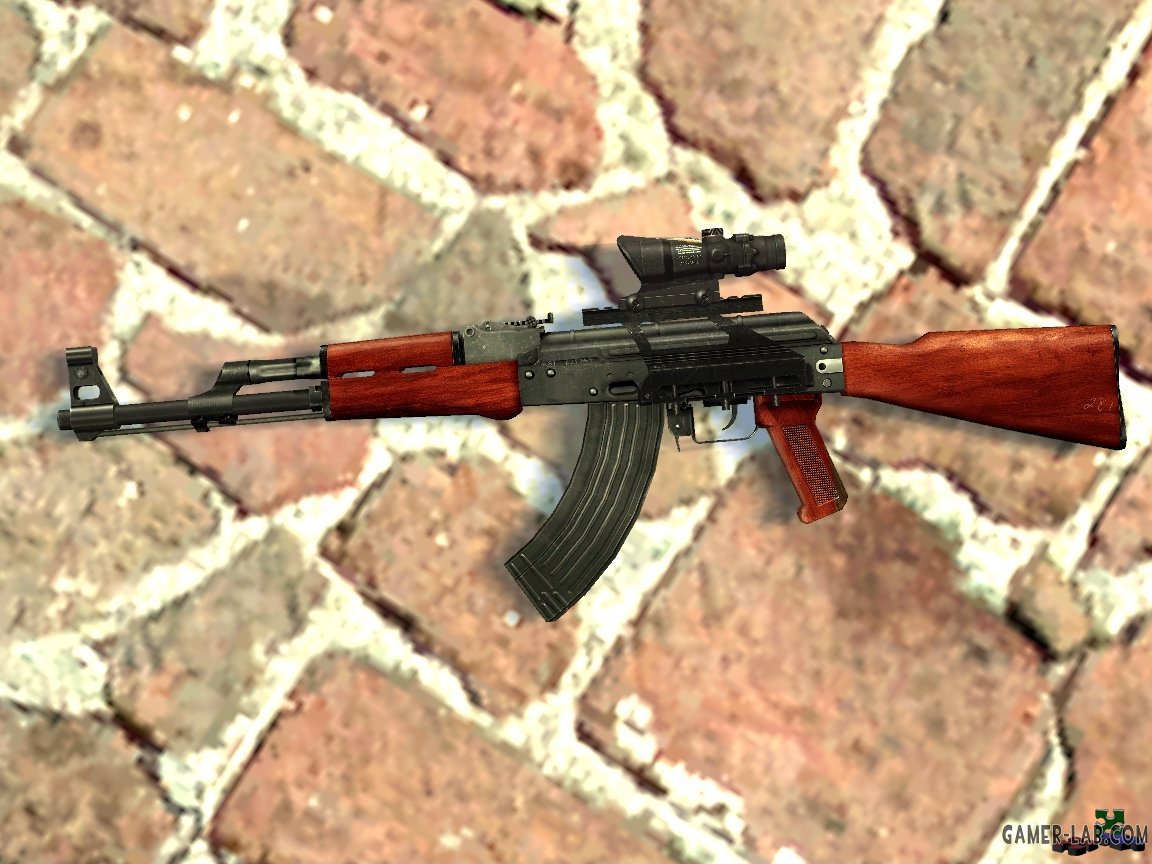 ACOG Scope AK47 - SG552 - Counter-Strike: Source - Weapon models ...