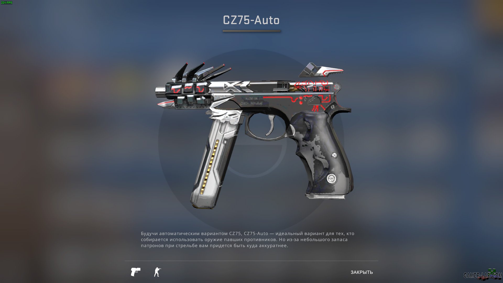 CZ75-Auto Predator - CZ75-Auto - Counter-Strike: Global Offensive ...
