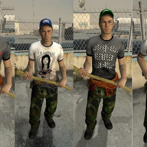 Ellis Skin mods pack - Ellis - Left 4 Dead 2 - Player models - Source ...