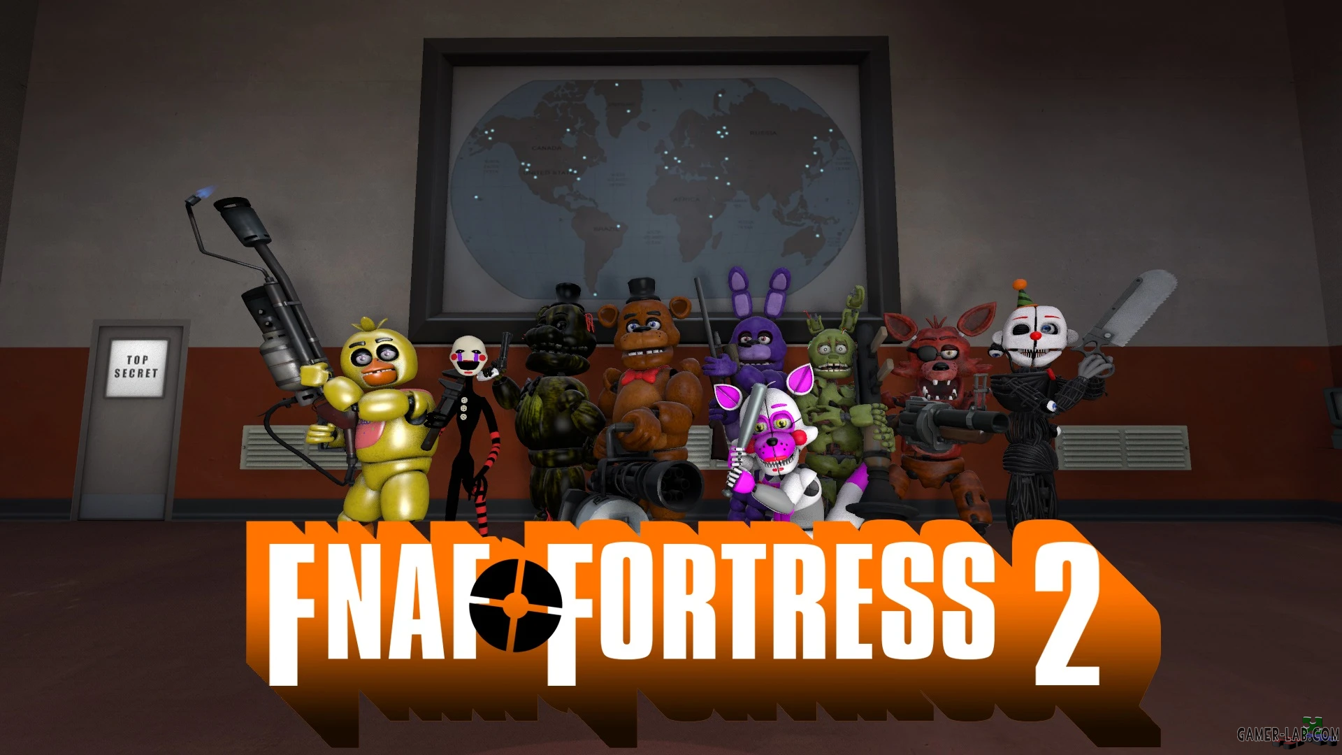 FNAF Fortress 2 - Packs - Team Fortress 2 - Player models - Source ...