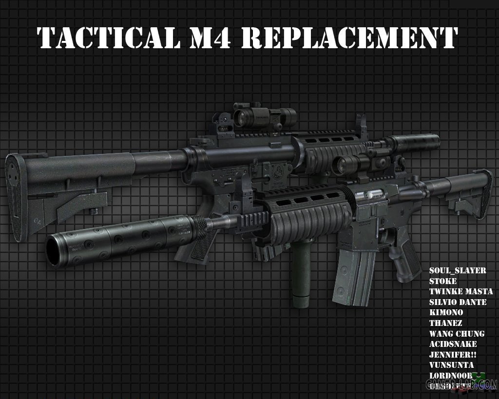 Tactical_M4 - M4A1 - Counter-Strike: Source - Weapon models - Source ...