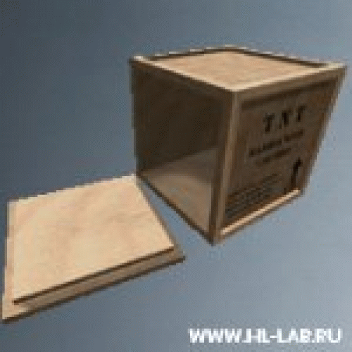 tnt crate - Ящики - Контейнеры, ящики, бочки - Разные модели - Склад ...