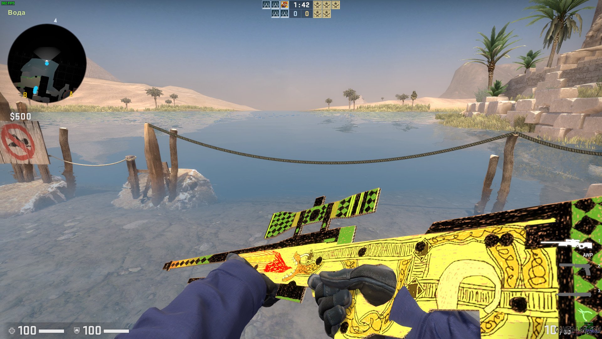 Cardboard AWP Dragon Lore - AWP - Counter-Strike: Global Offensive ...
