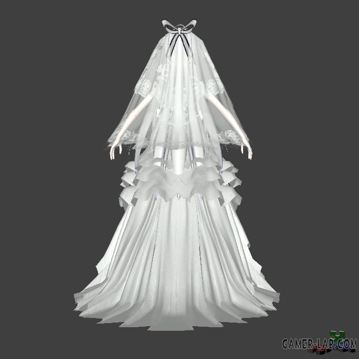 Haku wedding dress - Gals (Anime) - Server-Side Players - Counter ...
