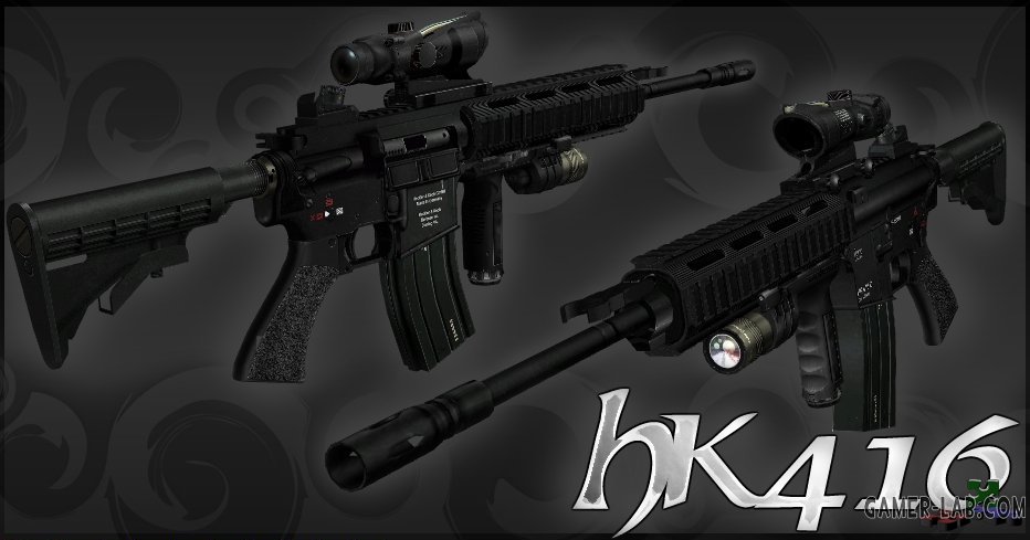 SpecOps HK416 Tactical With Acog - AUG - Counter-Strike: Source ...