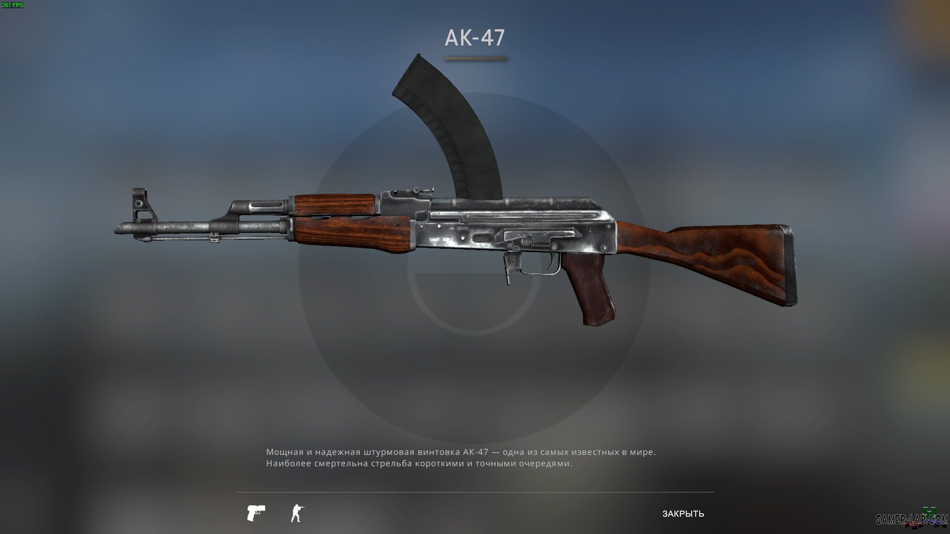 AK-47 default top magazine - AK-47 - Counter-Strike: Global Offensive ...