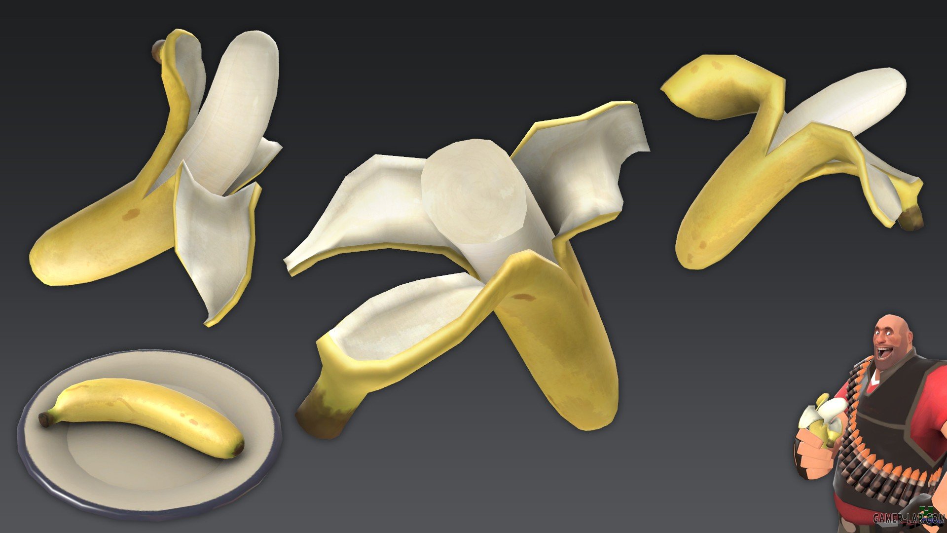 Battle Banana - Sandvich - Team Fortress 2 - Weapon models - Source ...