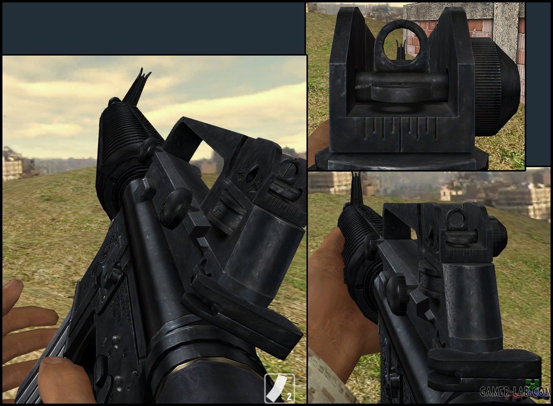 M16A4 - M16 - Insurgency - Weapon models - Source warehouse (HL2)