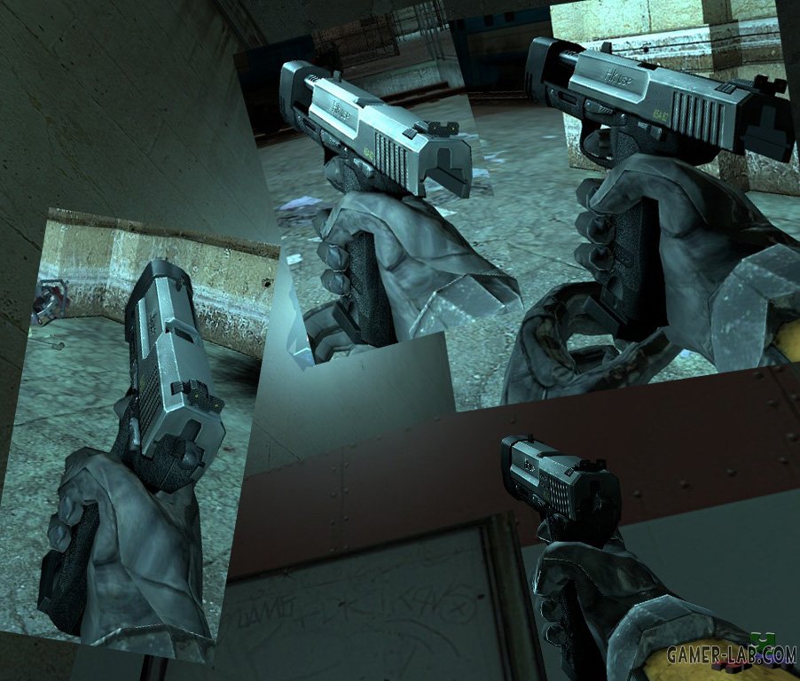 Half-Life 2 9mm 3x'Retexture - Pistol - Half-Life 2 - Weapon models ...