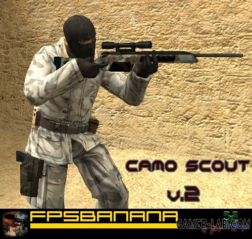Camo Scout V.2 - Scout - Counter-Strike: Source - Weapon models ...