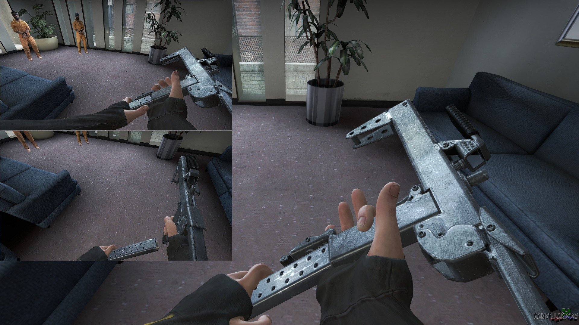 Homemade Submachine gun - MOTH - P90 - Counter-Strike: Global Offensive ...