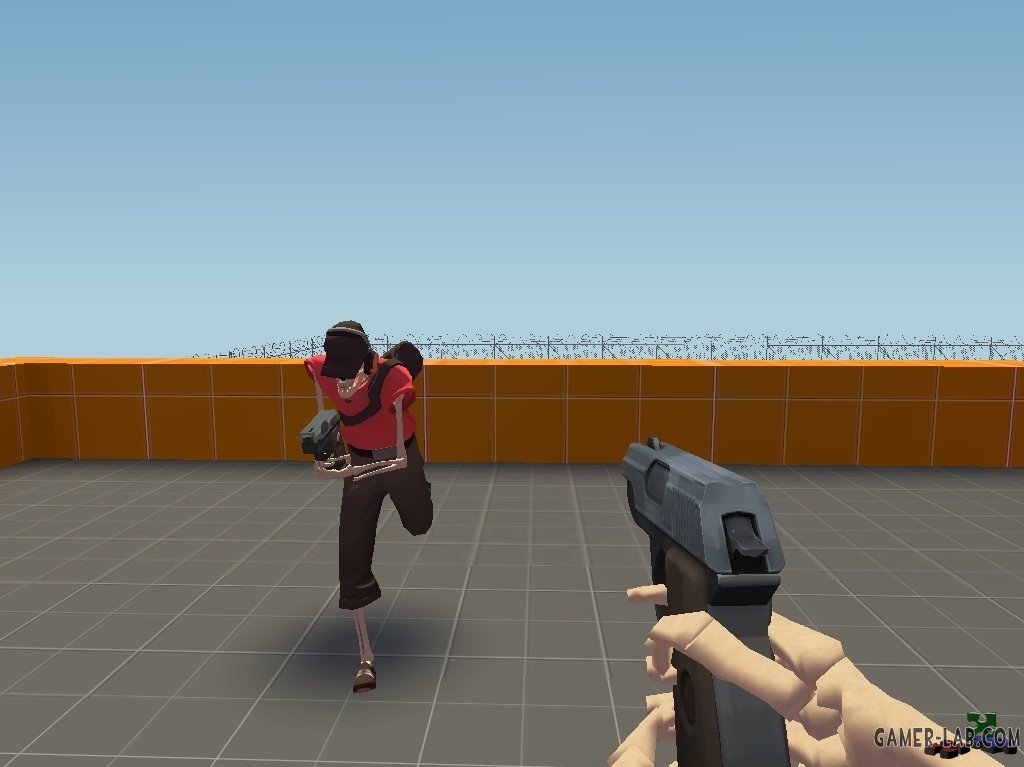 Skeleton Scout V.2 - Scout - Team Fortress 2 - Player models - Source ...