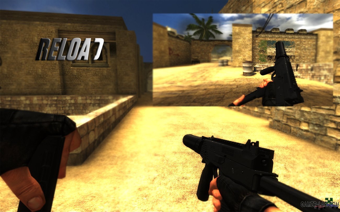 TMP - TMP - Counter-Strike: Source - Weapon models - Source warehouse (HL2) - Zeej Animations