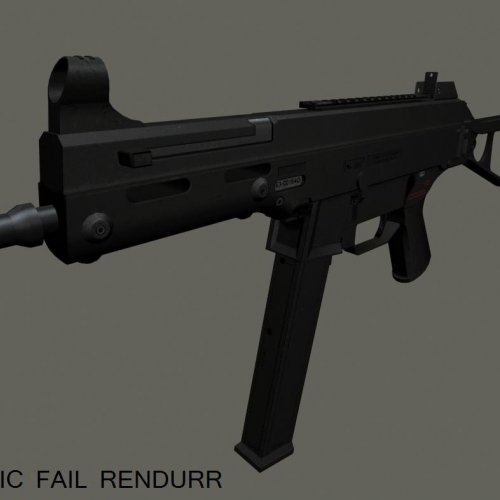 Ump45 - UMP45 - Counter-Strike: Source - Модели оружия - Склад SOURCE (HL2) - ManTuna Animations