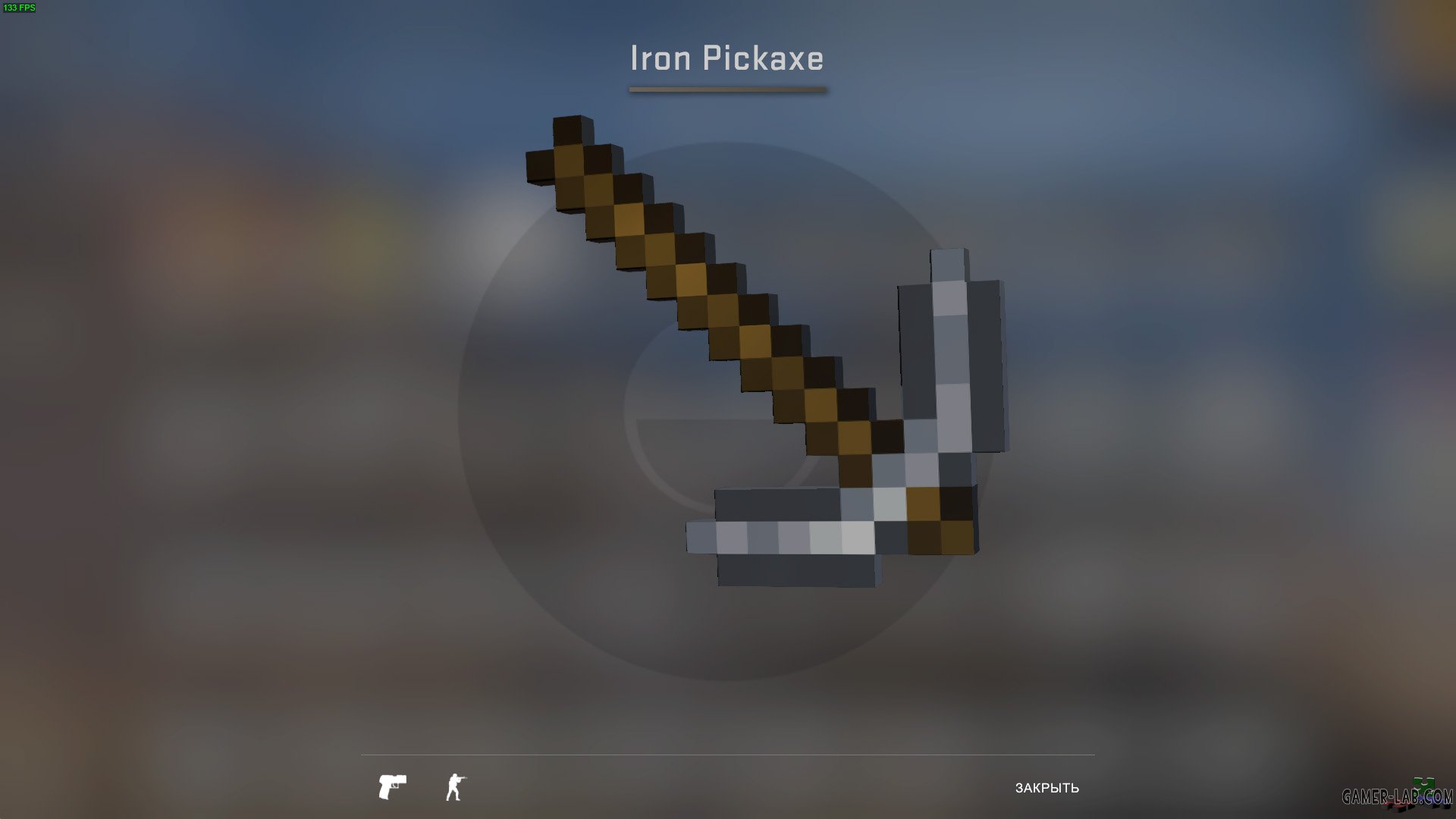 Iron Pickaxe - Knife - Counter-Strike: Global Offensive - Weapon models ...
